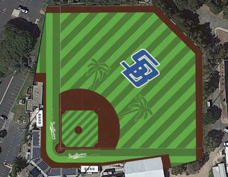 UCSB’s artificial turf baseball field project denied