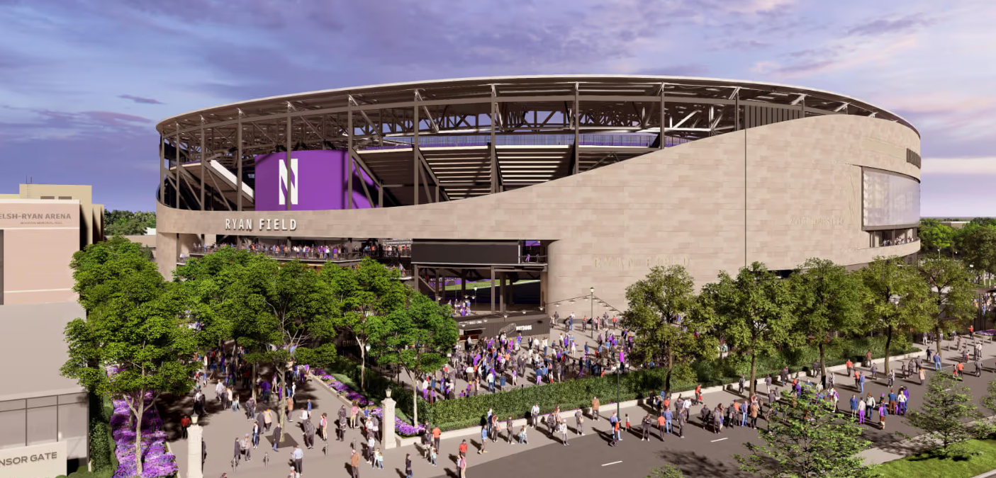 Plans unveiled for Northwestern University’s new Ryan Field