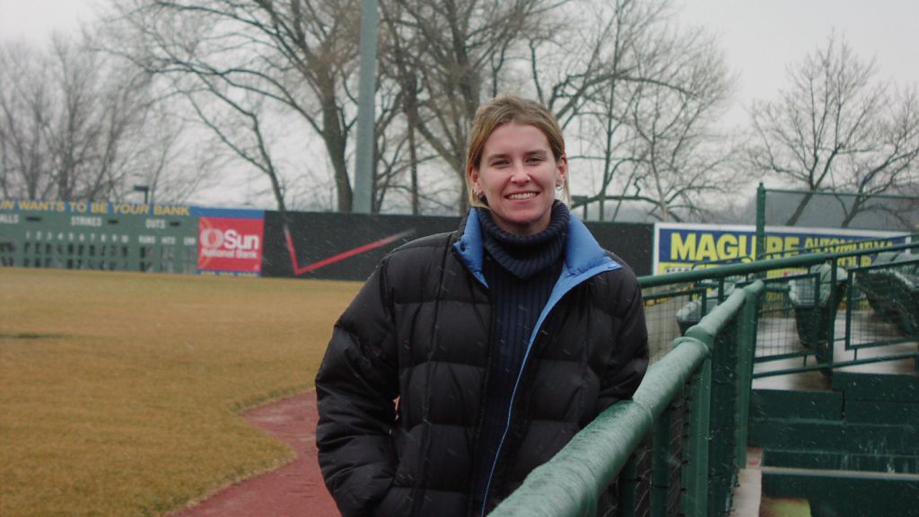 Nicole Sherry inducted into Trenton Thunder Baseball Hall of Fame
