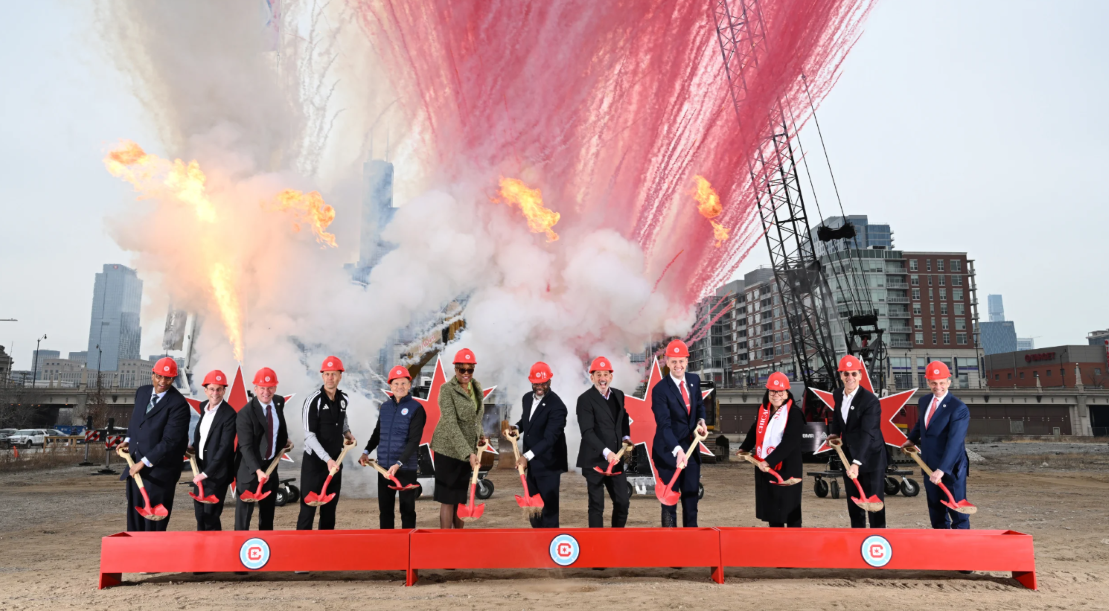 Chicago Fire break ground on new stadium